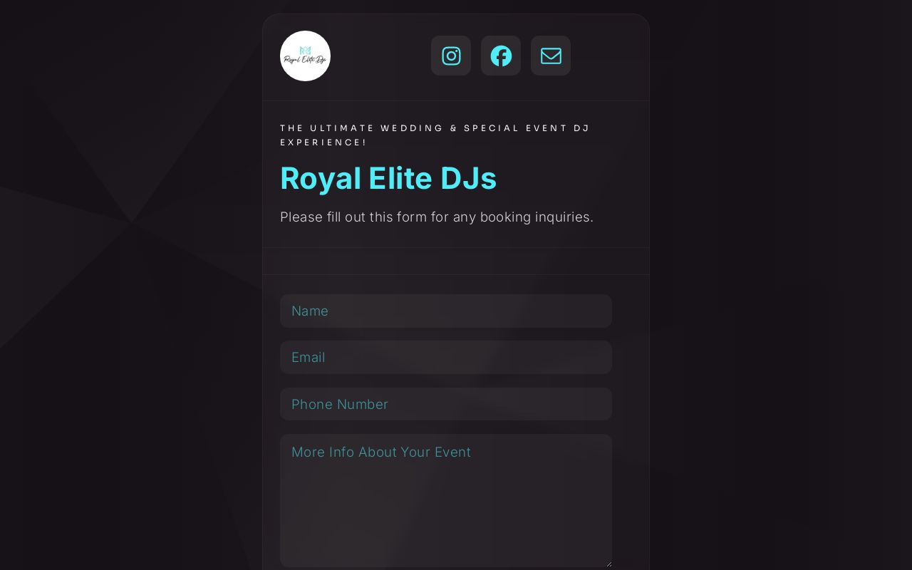 Royal Elite DJs | The ultimate Wedding & Special Event DJ experience! | Wedding DJs in Dallas